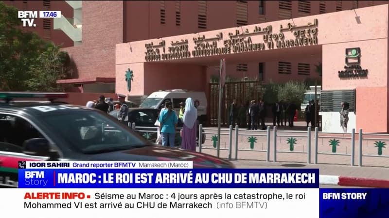 Maroc: le roi Mohammed VI est arrivé au CHU de Marrakech – France Alerte