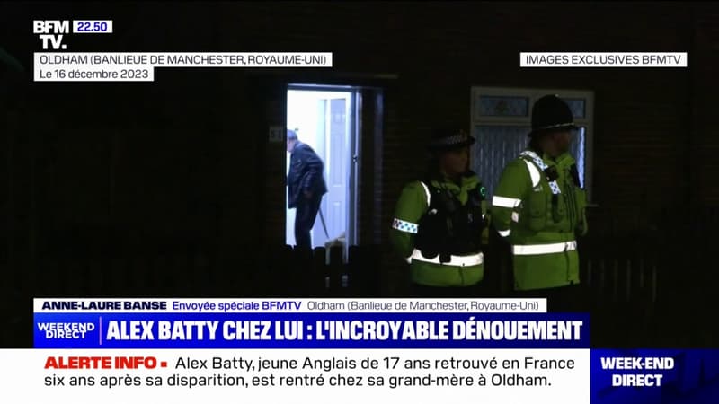 Alex Batty de retour chez sa grand-mère: “Je suis heureux, je suis très ...