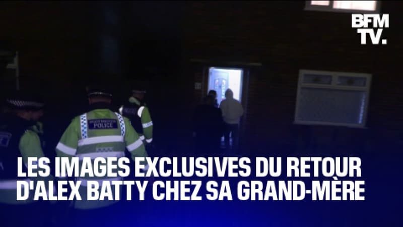 DOCUMENT BFMTV – Les images exclusives du retour d’Alex Batty chez sa ...