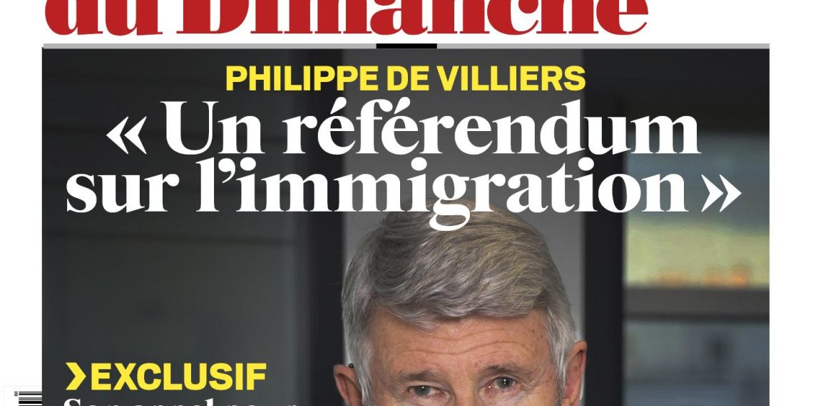 Philippe de Villiers : « Un référendum sur l’immigration » – France Alerte