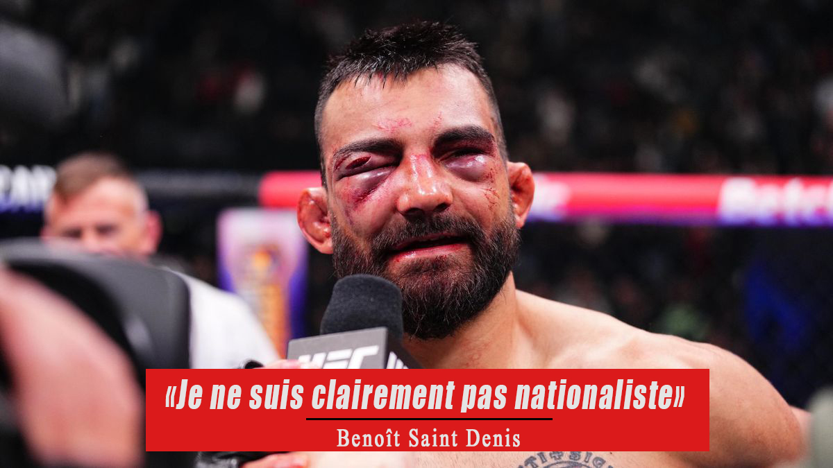 Benoît Saint Denis : “Je ne suis clairement pas nationaliste ...